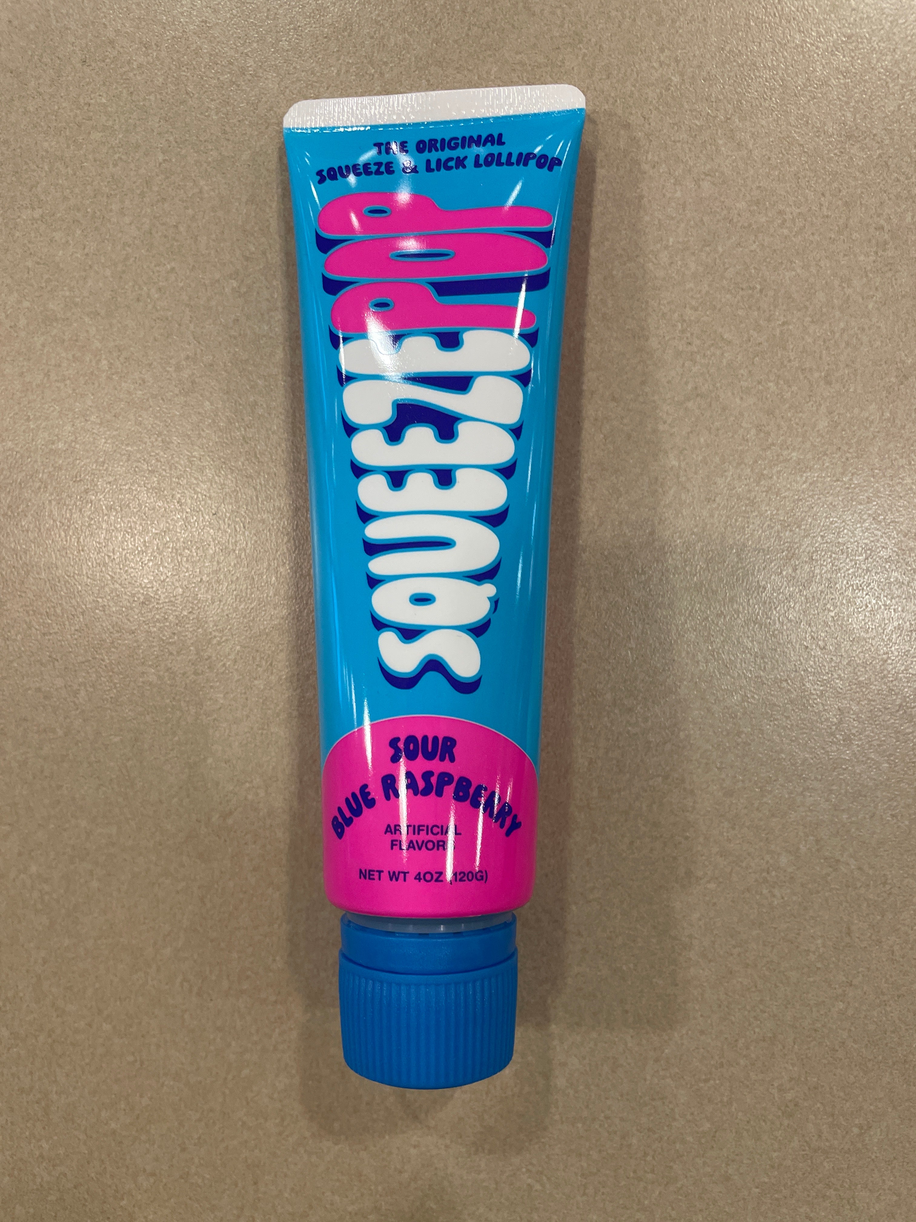 Squeeze Pop - Sour Blue Raspberry – Sweets On High