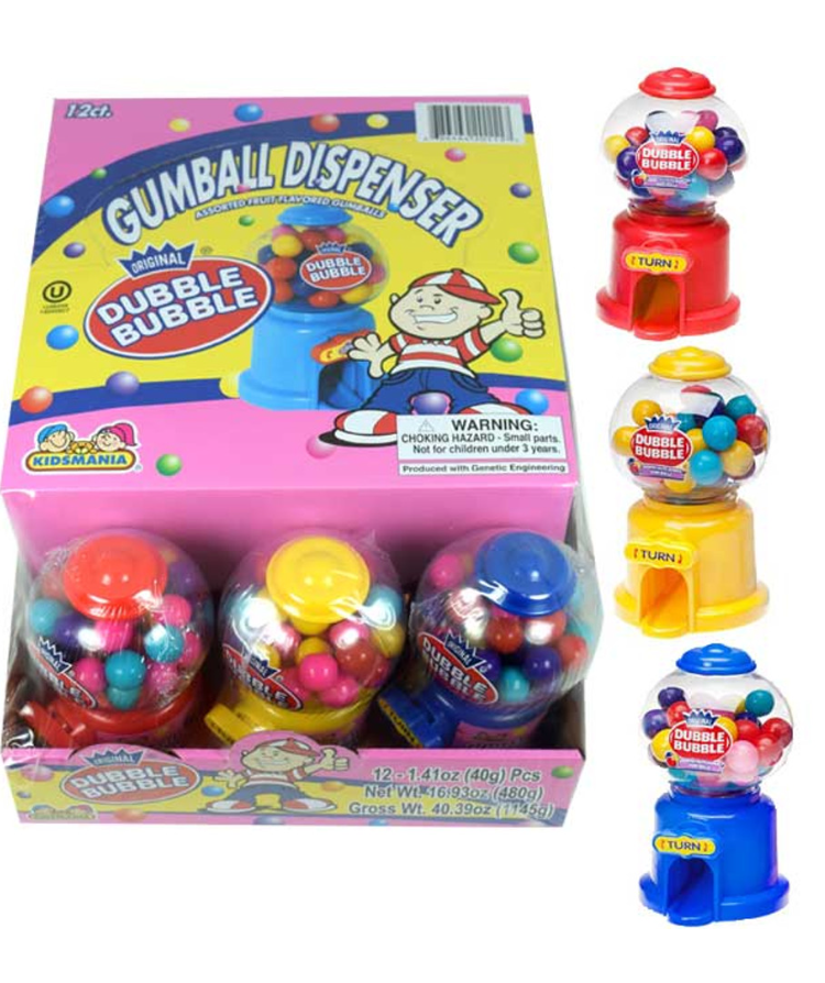 Dubble Bubble Mini Gumball Machine – Sweets On High