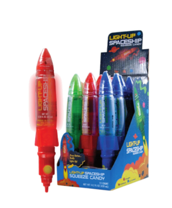 Light-Up Spaceship Squeeze Candy – The Sugar Social