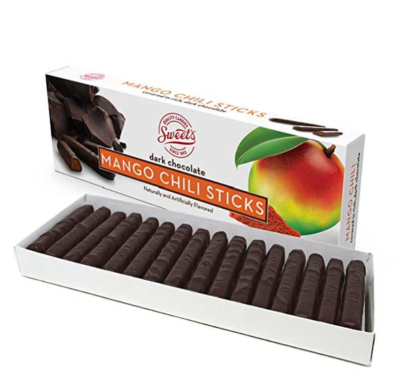 Dark Chocolate Mango Chili Sticks – The Sugar Social