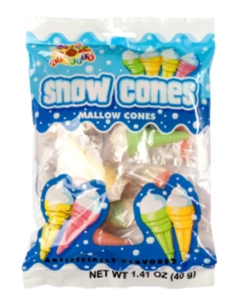 Snow Cones Peg Bag Sweets On High